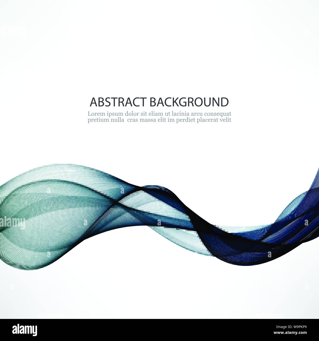 Modern wave design Stock Vector Images - Alamy