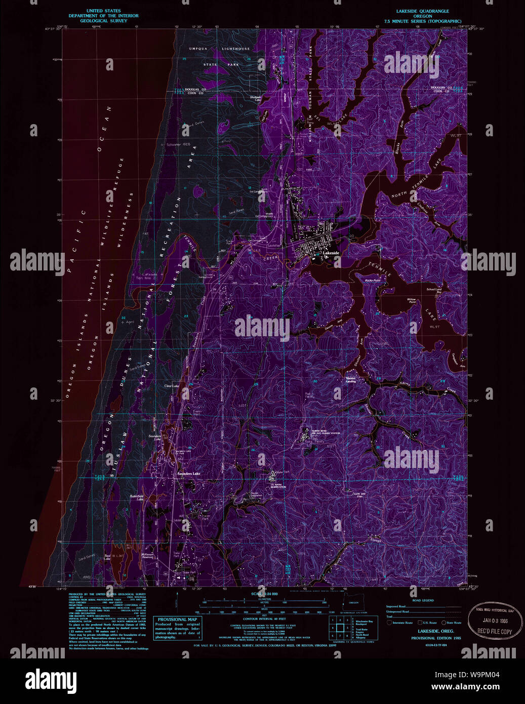Lakeside map hi-res stock photography and images - Alamy