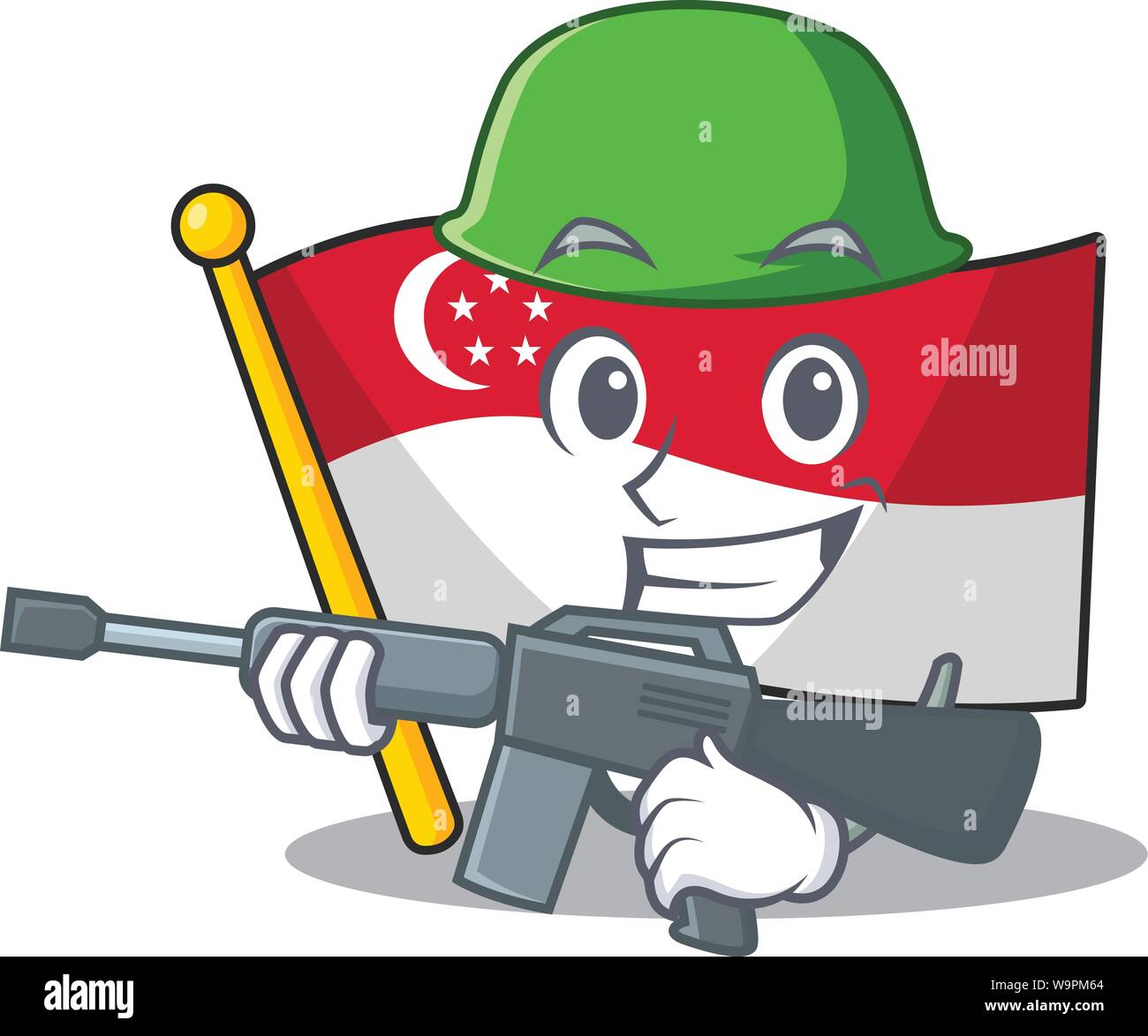 Singapore army Stock Vector Images - Alamy