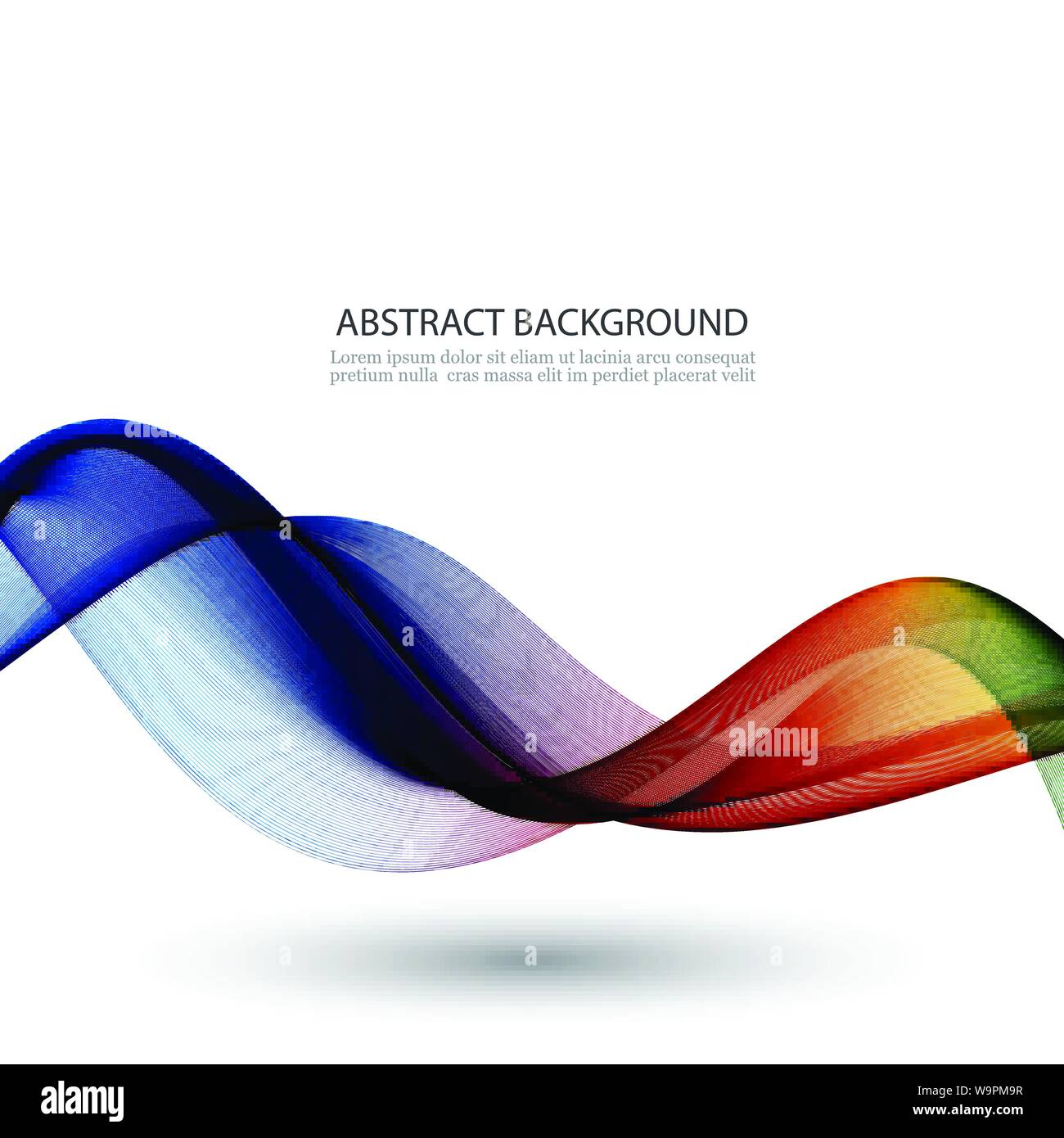 Wave line graphic illustration Stock Vector Images - Alamy