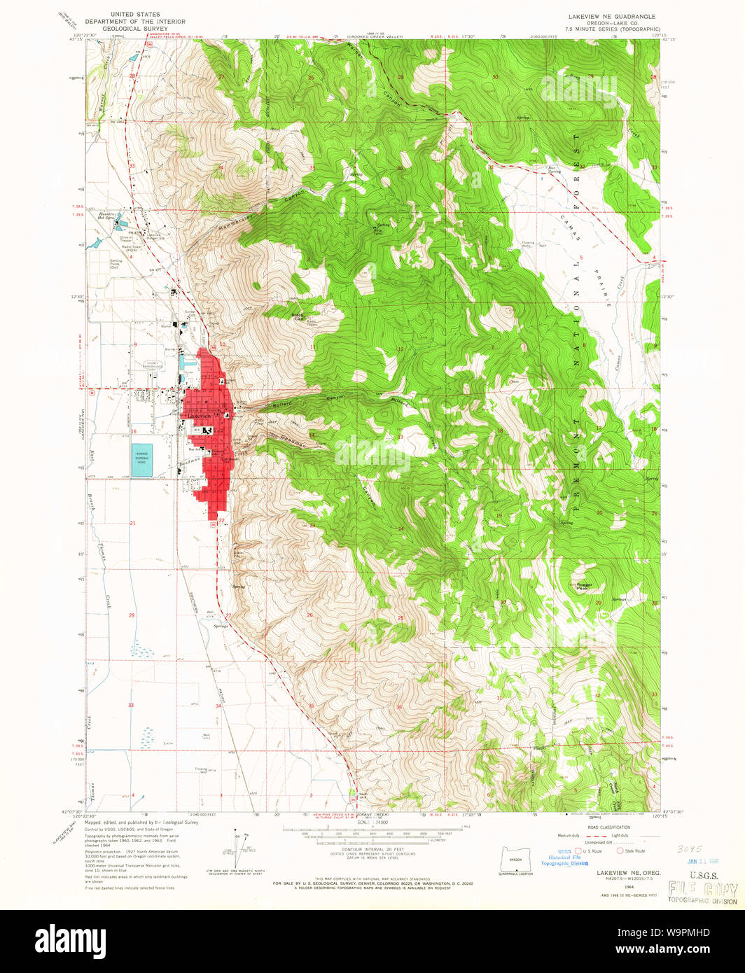 Map of lakeview hi-res stock photography and images - Alamy