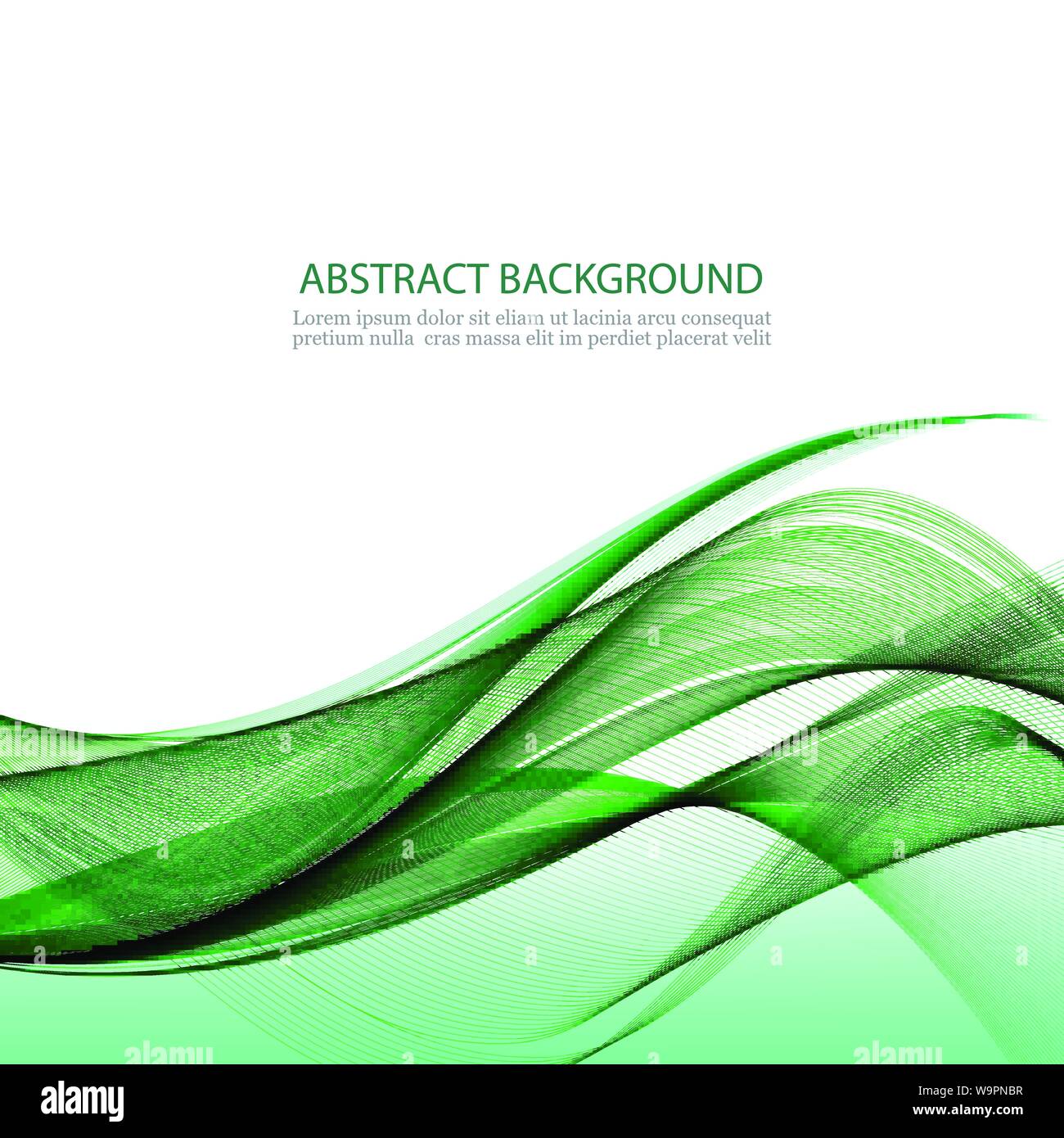 Abstract waves green hi-res stock photography and images - Alamy