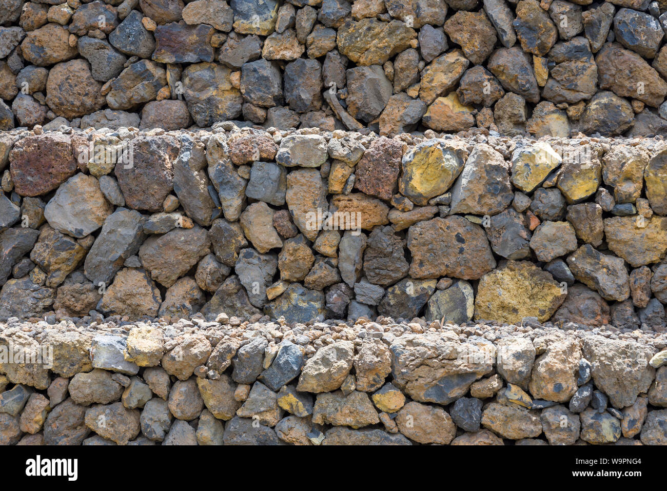 The stone texture of the wall or track. Beautiful stone texture, design ...