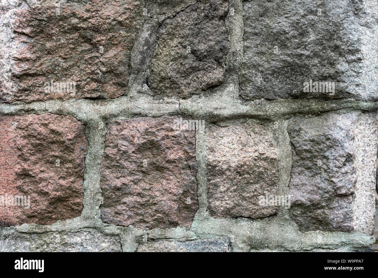 Masonry stone abstract texture on ancient foundation of cathedral. Old ...