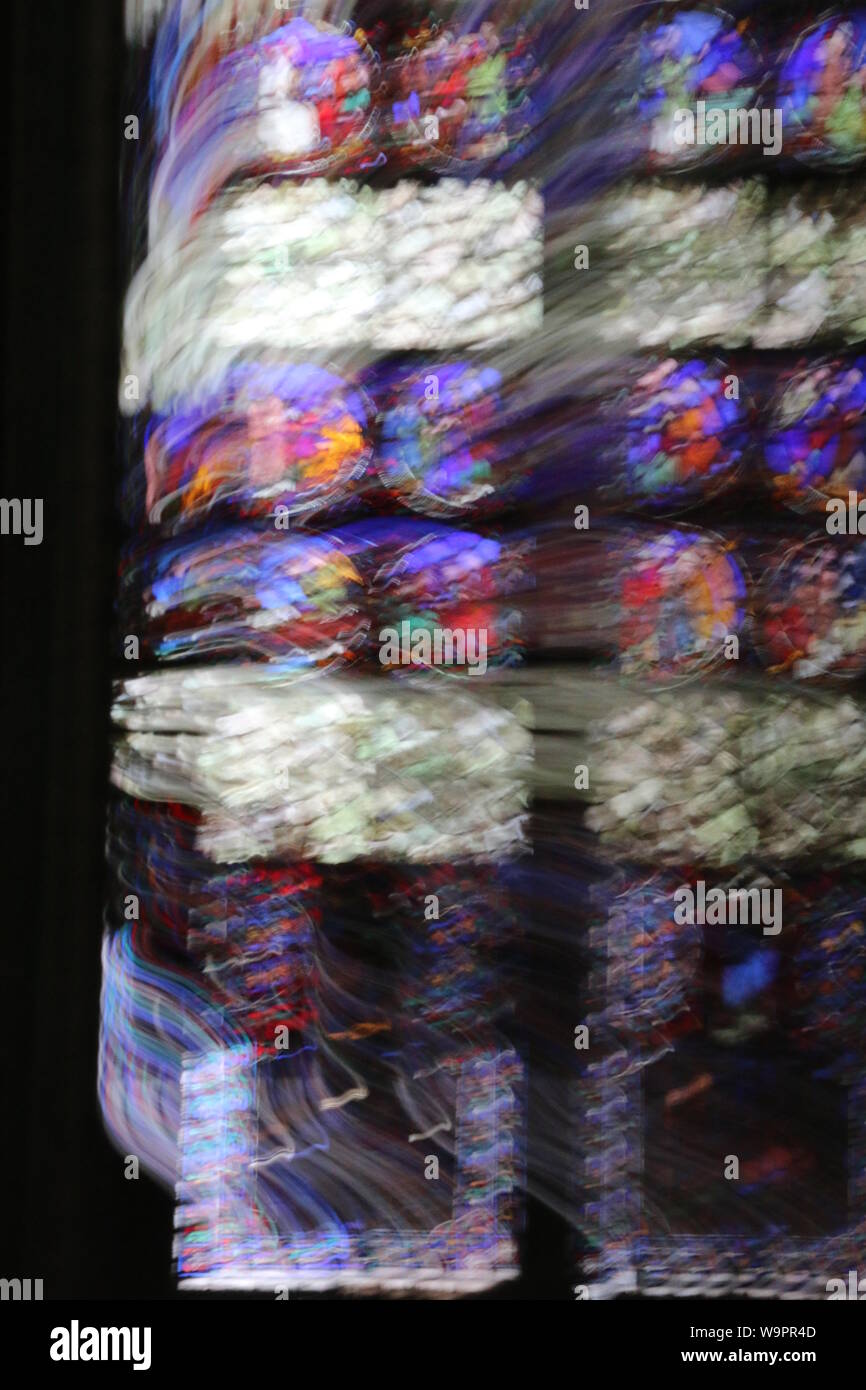 Dynamic stained glass window hi-res stock photography and images - Alamy