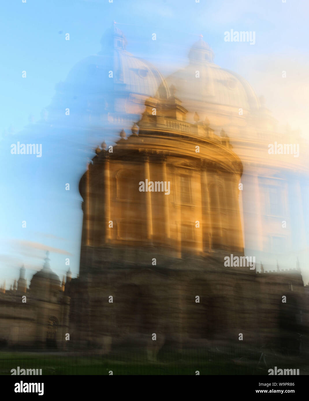 Radcliffe Camera in Oxford with movement and blur Stock Photo - Alamy