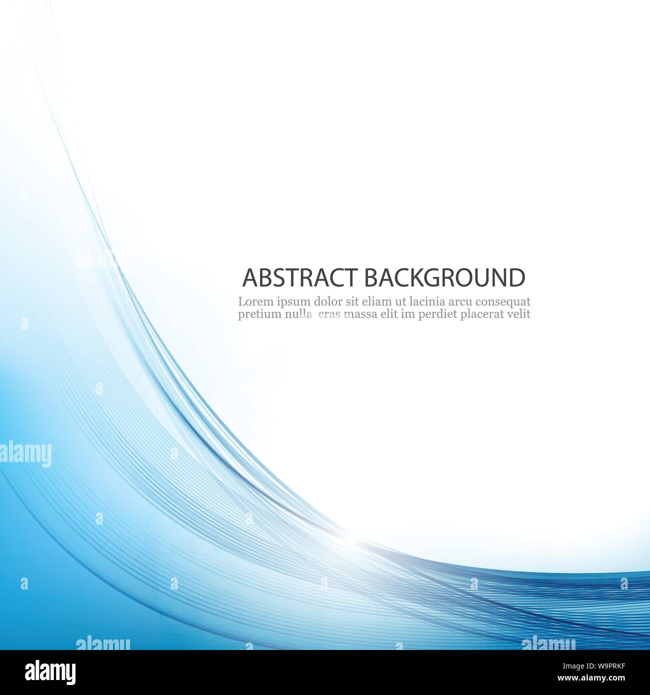 Abstract digital background blue wave Stock Vector Images - Alamy