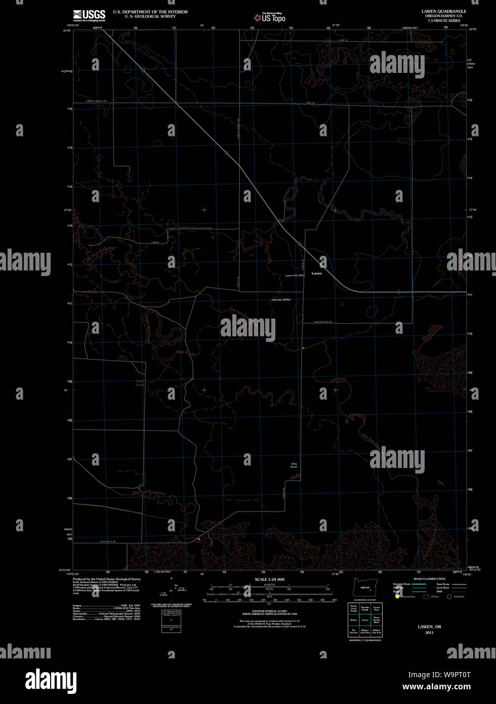 Map of lawen hi-res stock photography and images - Alamy