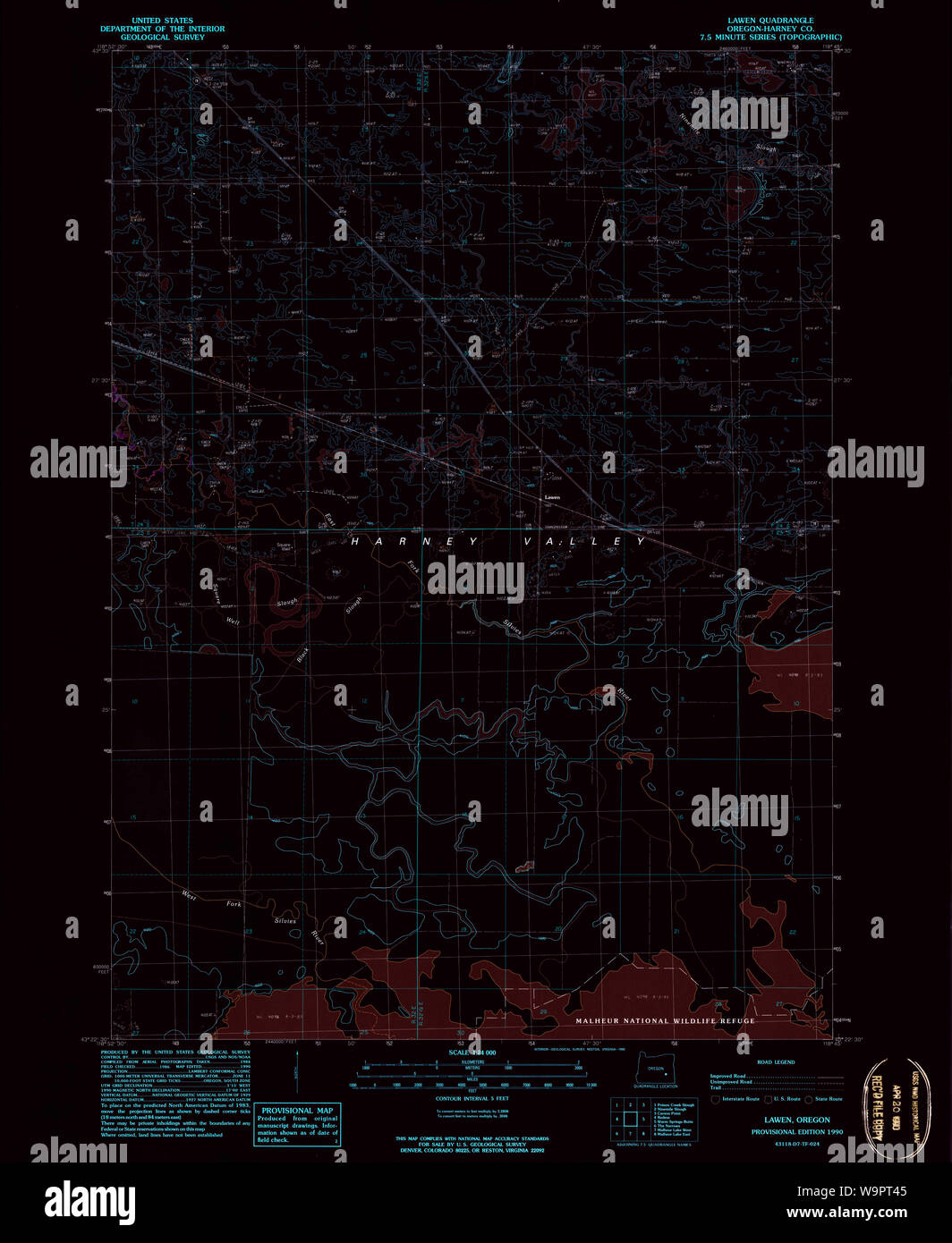 Map of lawen hi-res stock photography and images - Alamy
