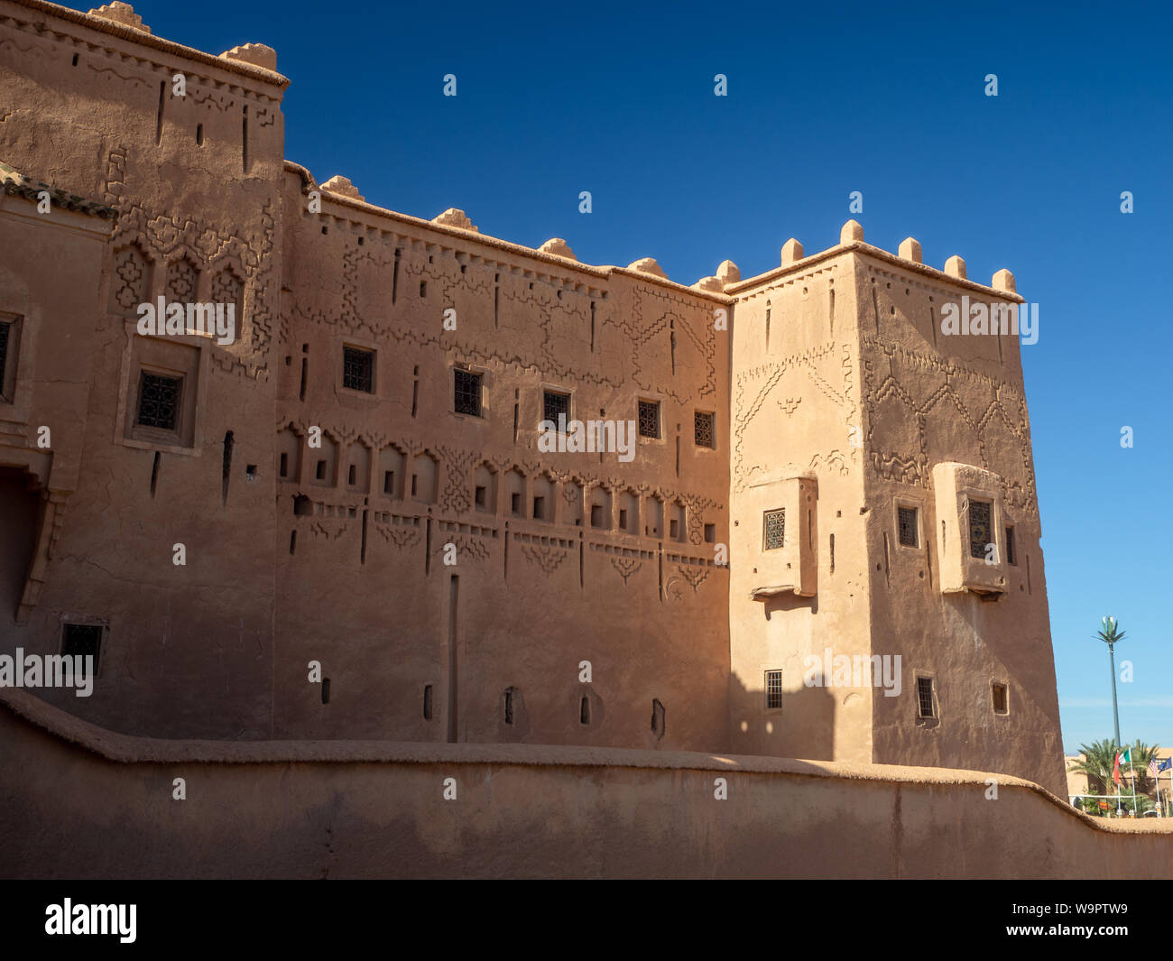 Taourirt Kasbah in Ouarzazate, Marocco, Old medival castle fort in ...