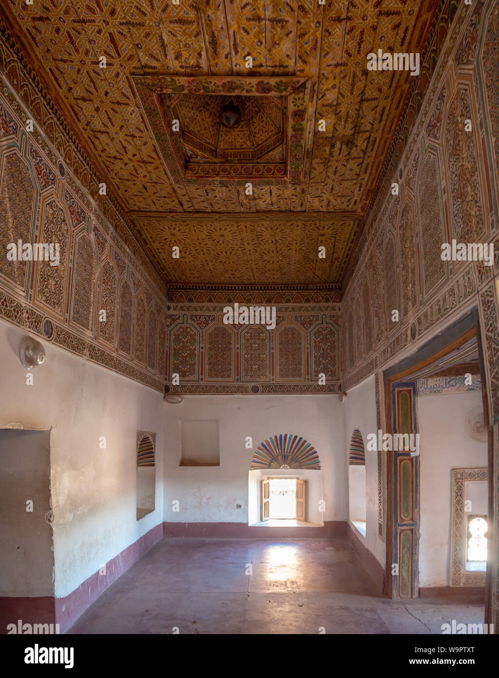 Taourirt Kasbah in Ouarzazate, Marocco, Old medival castle fort in ...