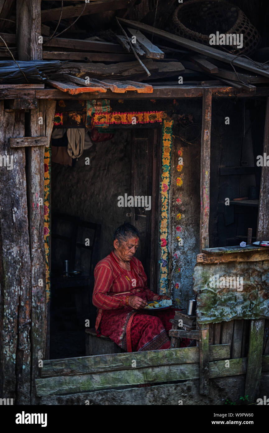 Nepali Fine Art Portraits High Resolution Stock Photography and Images ...