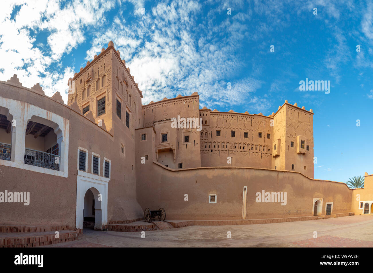 Taourirt Kasbah in Ouarzazate, Marocco, Old medival castle fort in ...