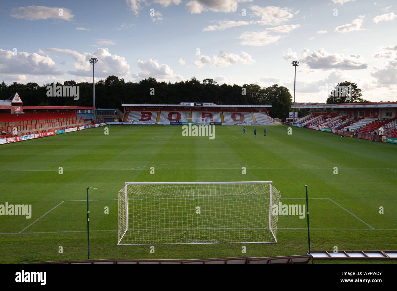 Soccer stadium wide general view hi-res stock photography and images ...