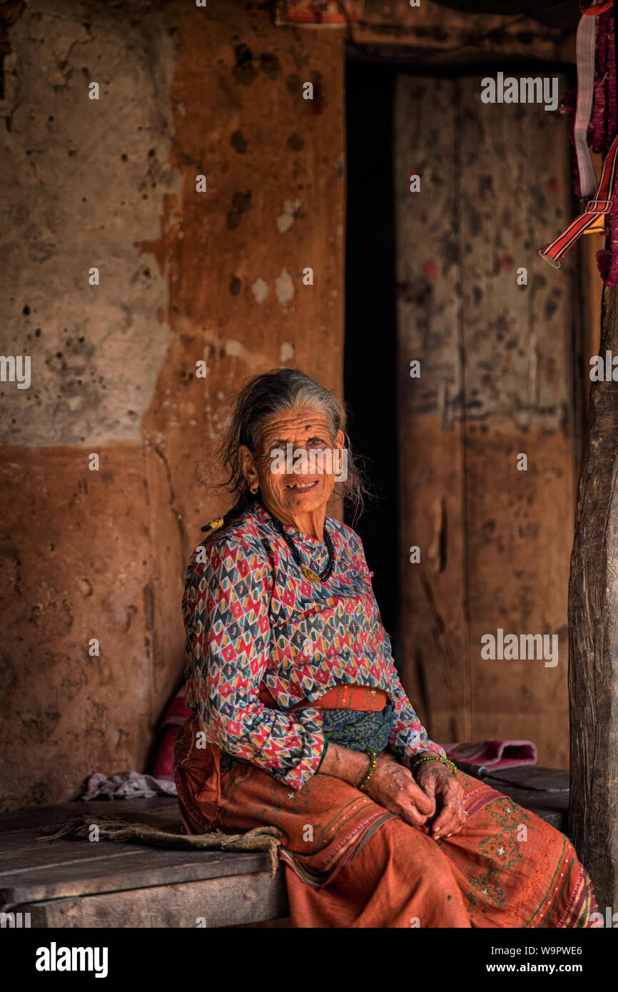Nepali Fine Art Portraits High Resolution Stock Photography and Images ...