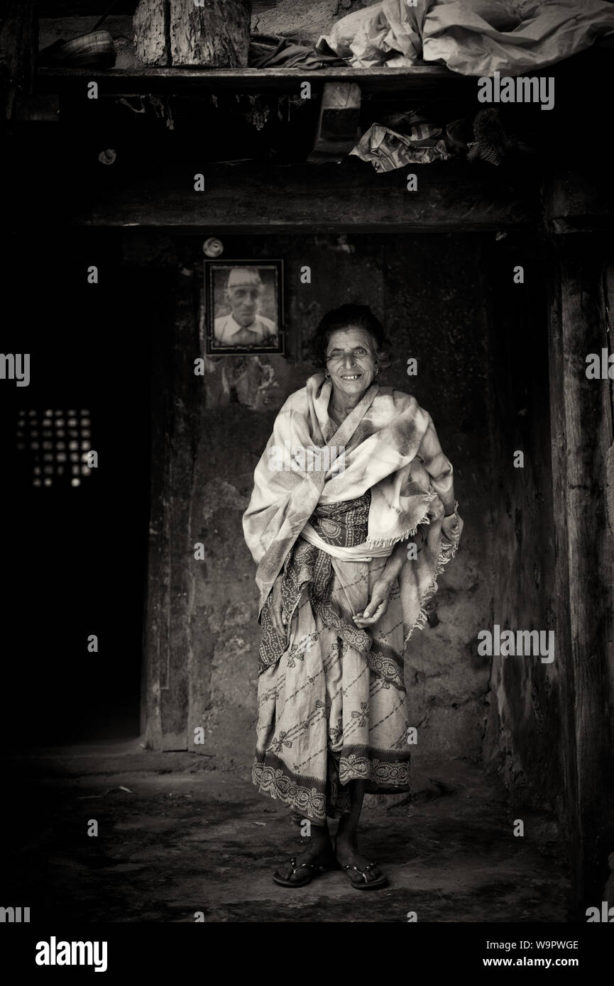 Nepali portraits hi-res stock photography and images - Alamy