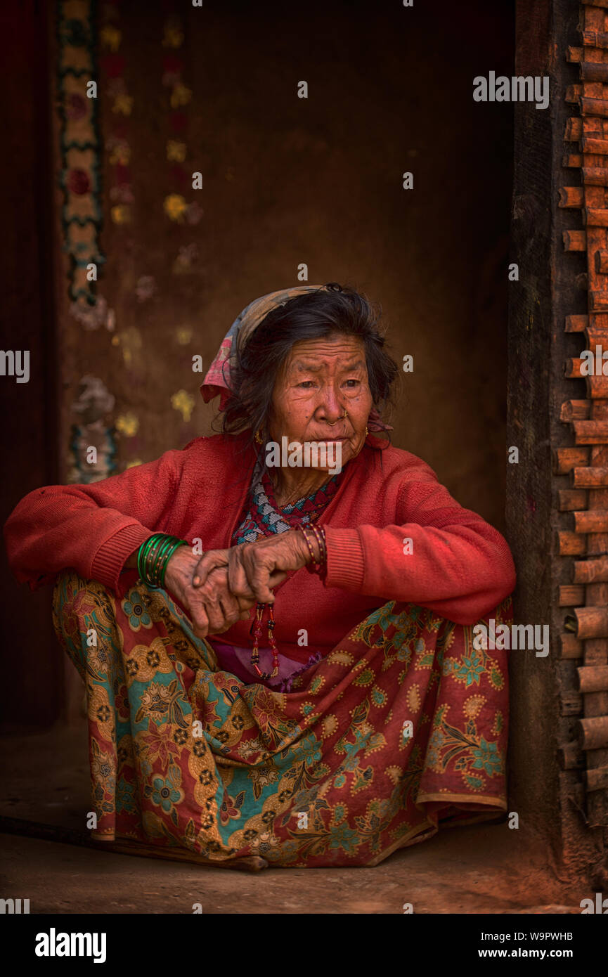 Portraits of nepali hi-res stock photography and images - Alamy