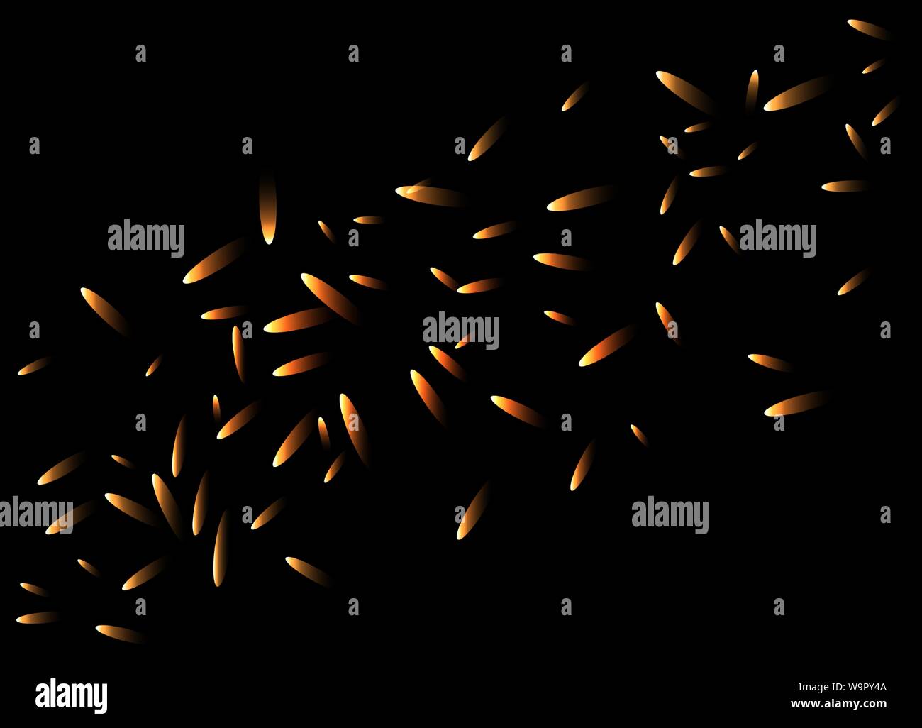 Hell fire red sky Stock Vector Images - Alamy