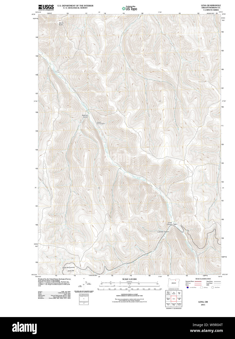 Map of lena hi-res stock photography and images - Alamy