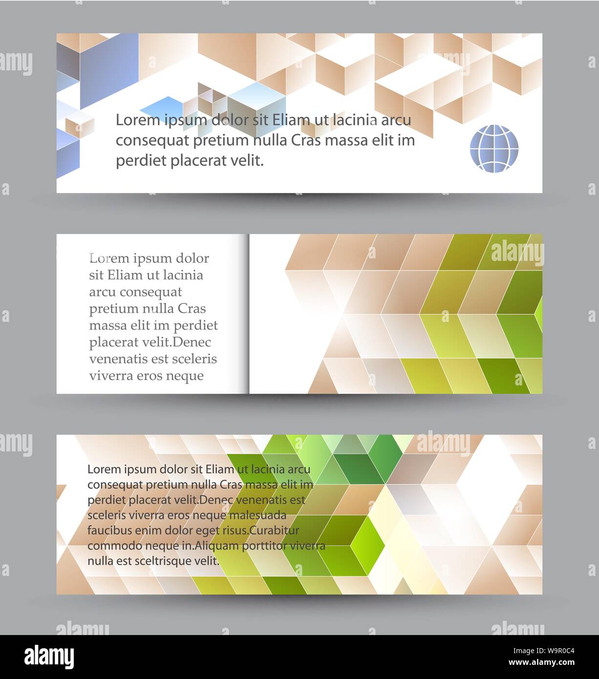 Abstract web banner Stock Vector Image & Art - Alamy