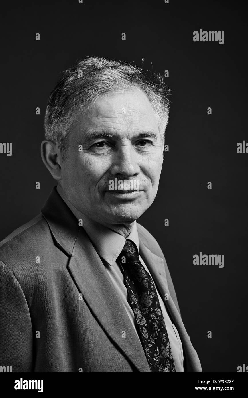 David Kynaston at The Oldie Literary Lunch 13/08/19 Stock Photo - Alamy