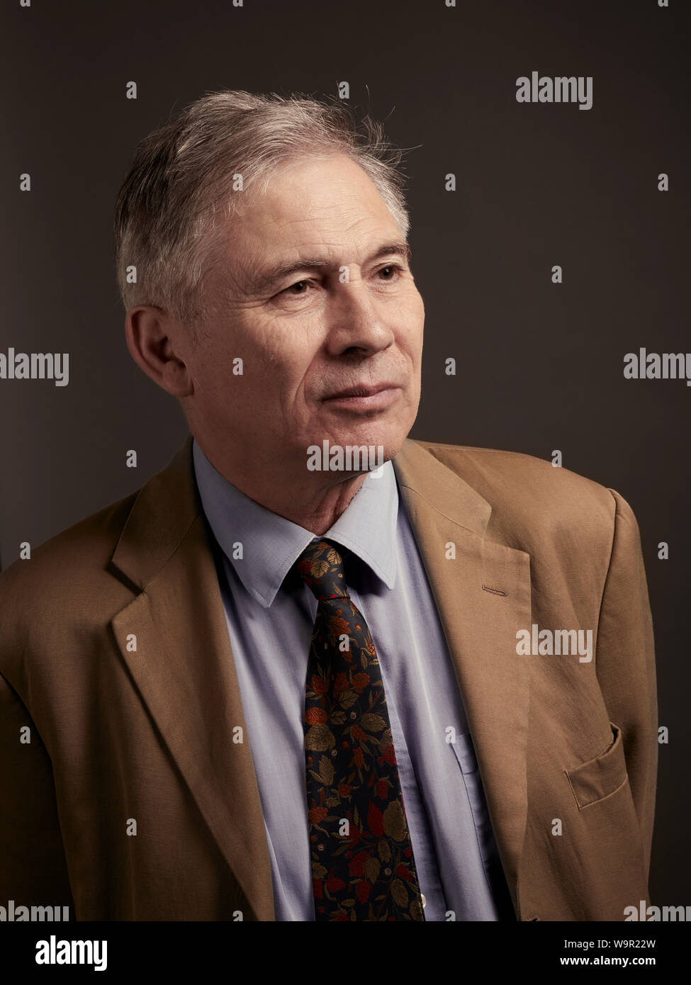 David Kynaston at The Oldie Literary Lunch 13/08/19 Stock Photo - Alamy