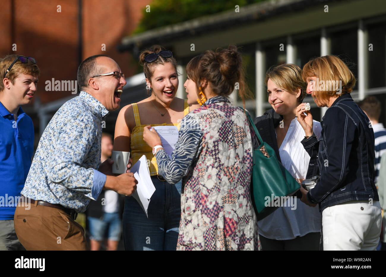 Sophie Todd (third left) and Willow Major (third right), and their ...