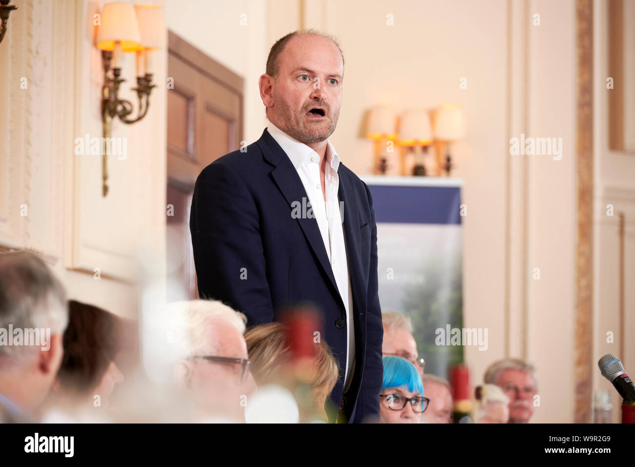 Douglas Carswell at The Oldie Literary Lunch, 13/08/19 Stock Photo - Alamy