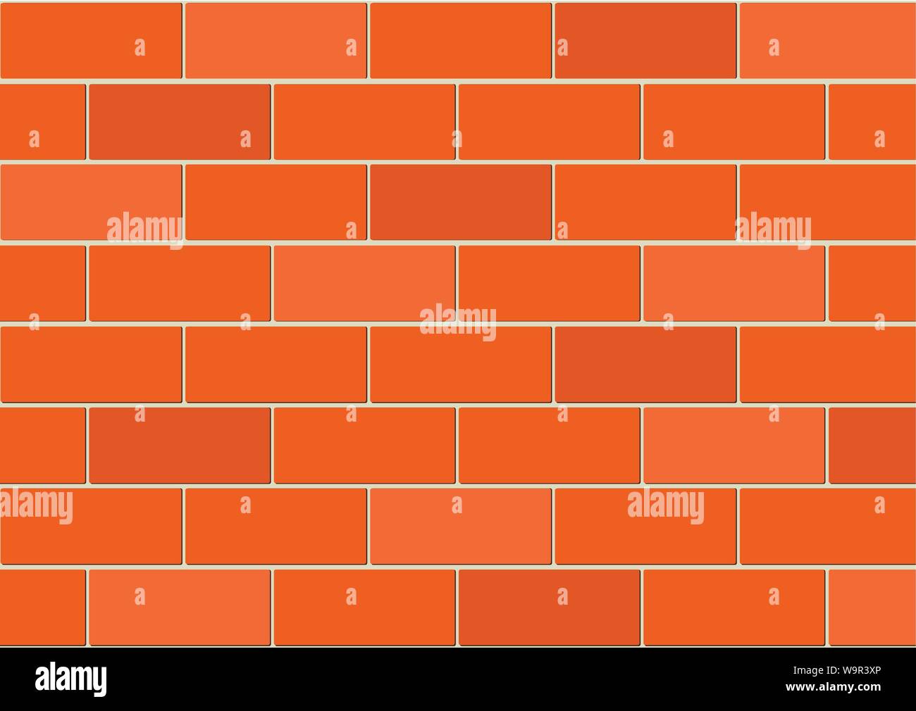 Vector texture of old brick wall Stock Vector Image & Art - Alamy