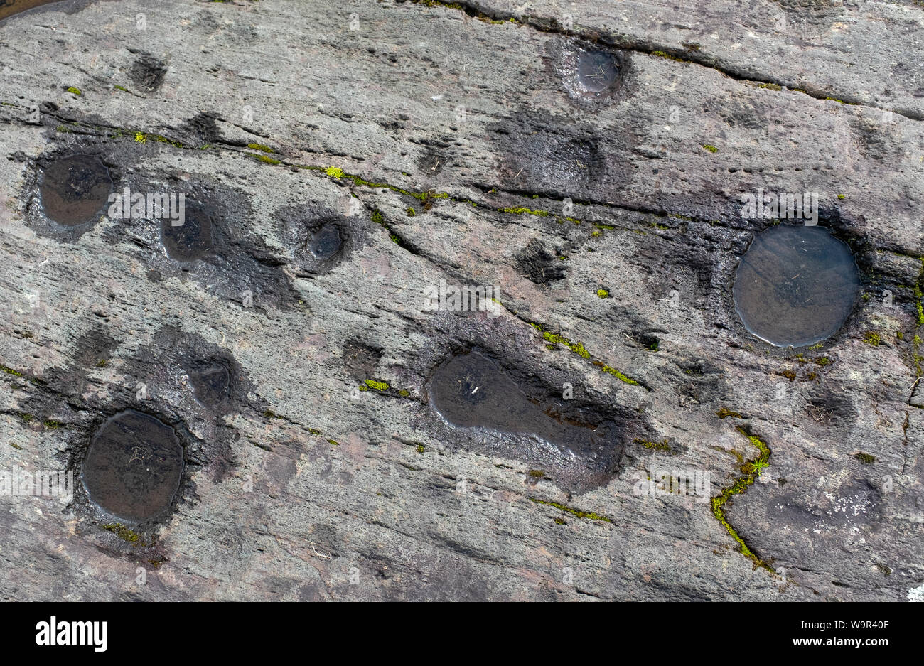 Kilmichael glassary rock art hi-res stock photography and images - Alamy
