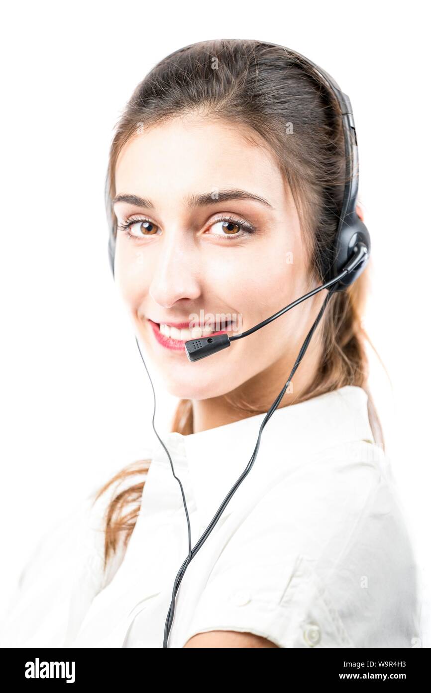 Phone operator hi-res stock photography and images - Alamy