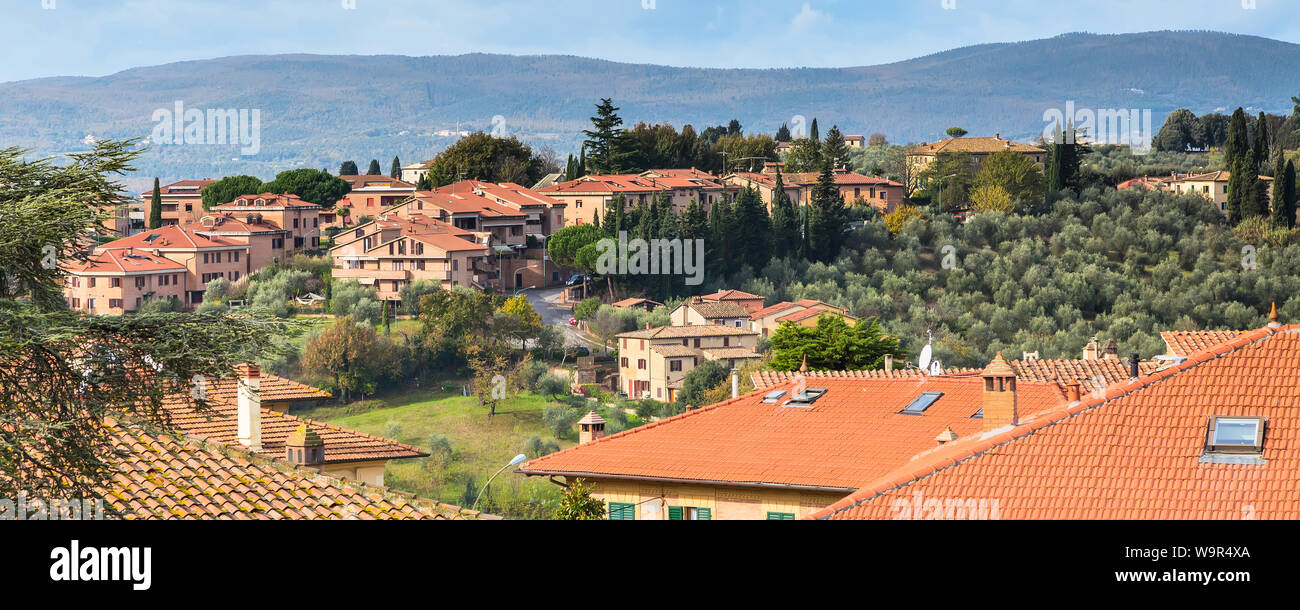 Panorama of sienna hi-res stock photography and images - Alamy