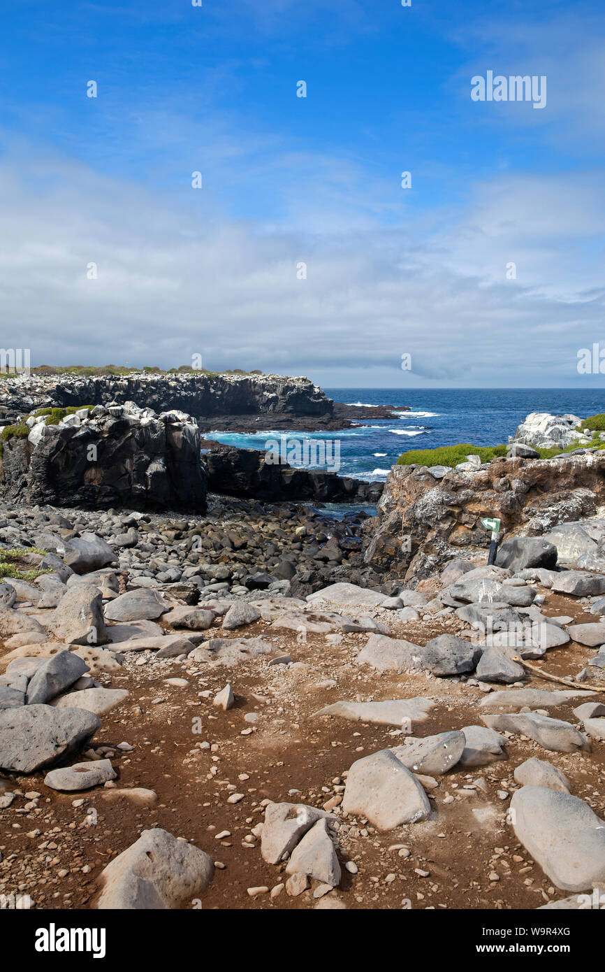 Volcano Galapagos Islands Panorama High Resolution Stock Photography ...