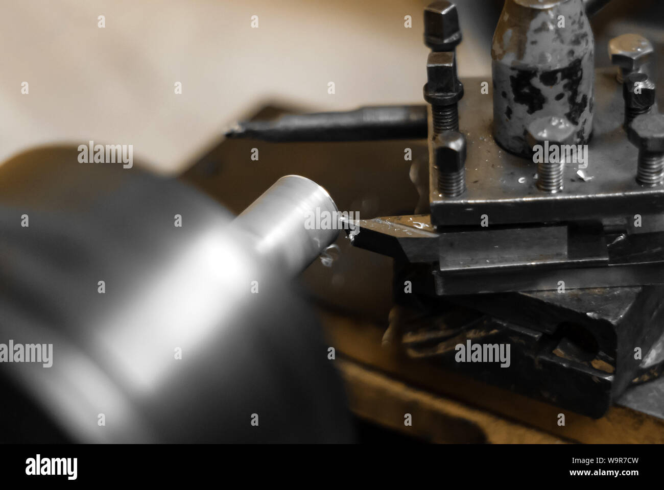 Chamfering tool lathe hi-res stock photography and images - Alamy