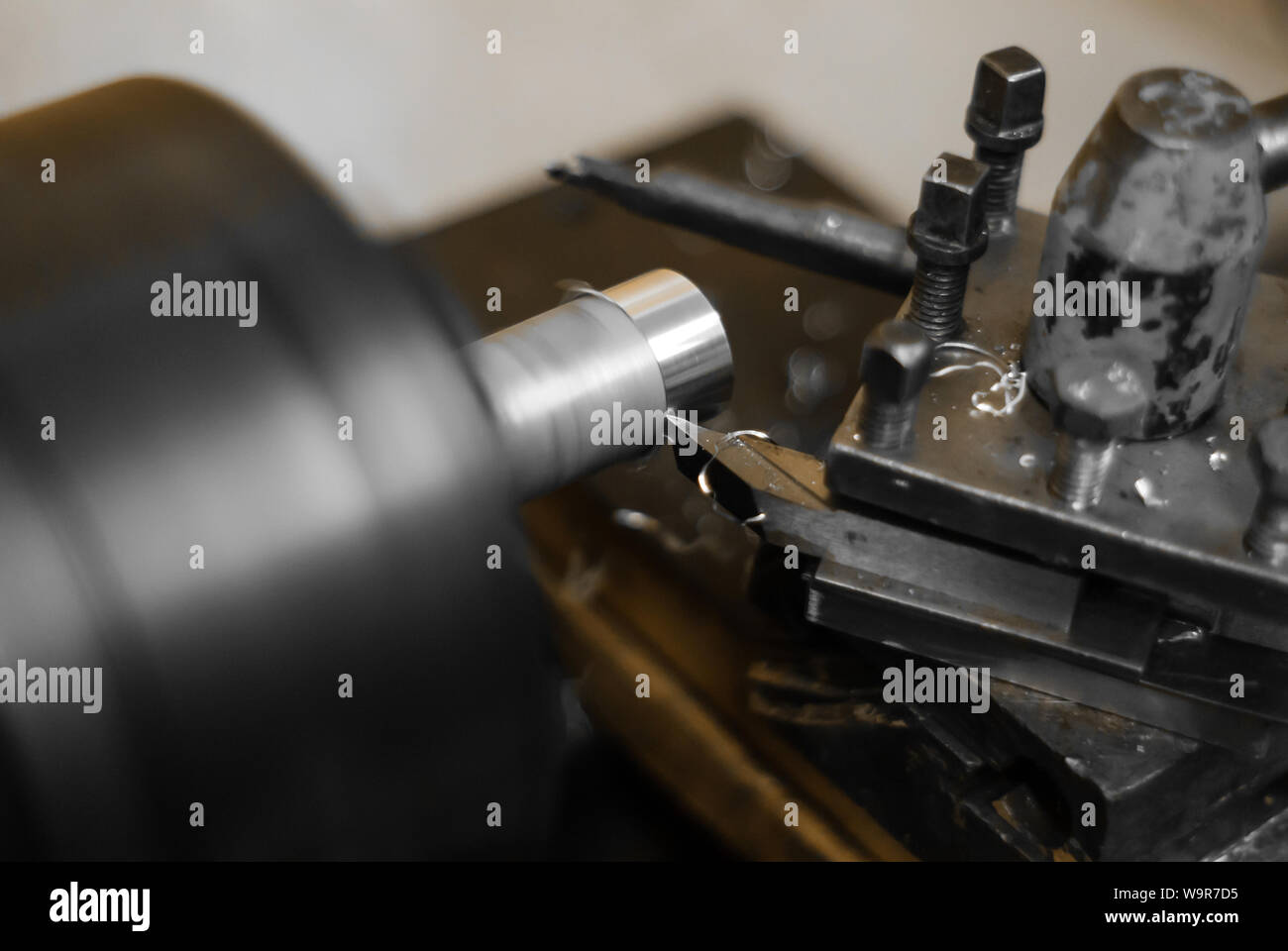 Chamfering tool lathe hi-res stock photography and images - Alamy