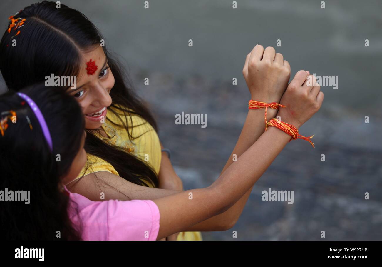 Janai purnima hi-res stock photography and images - Alamy
