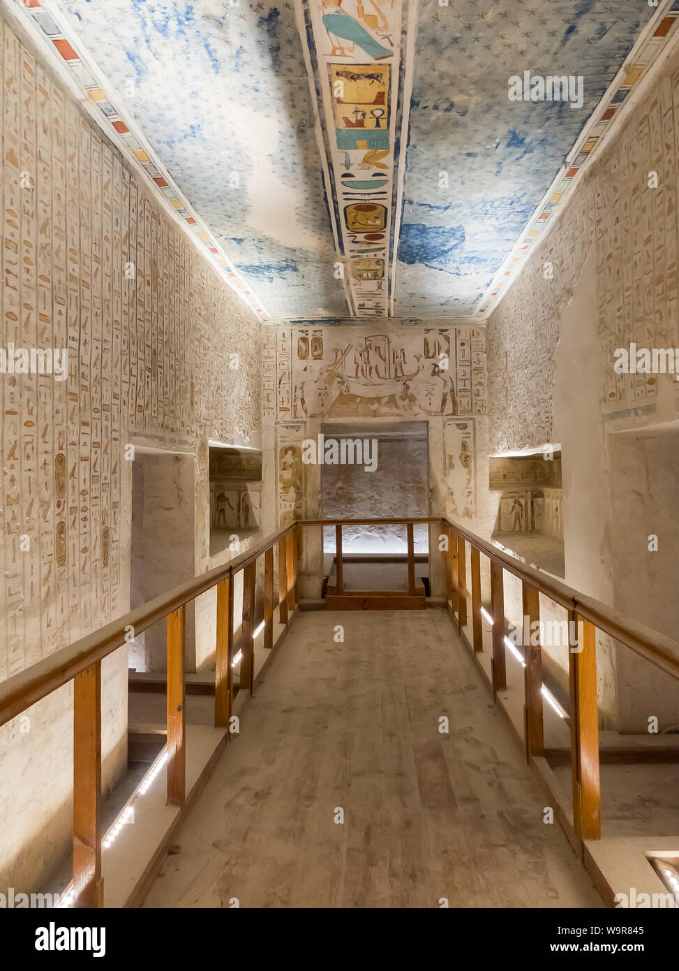 Tomb of ramesses iv hi-res stock photography and images - Alamy
