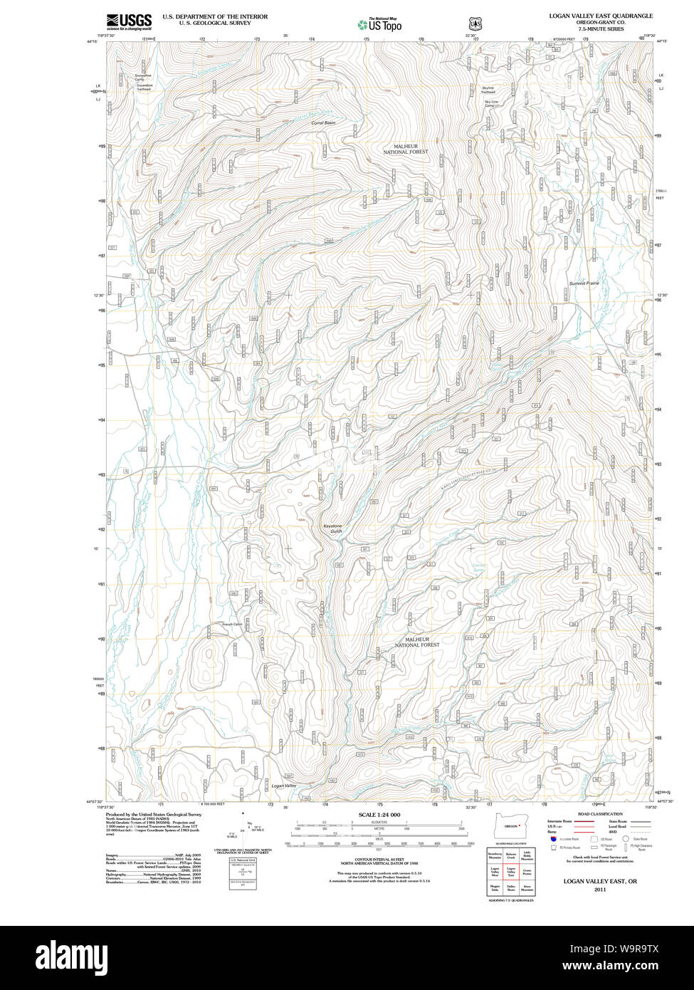 Map of logan hi-res stock photography and images - Alamy
