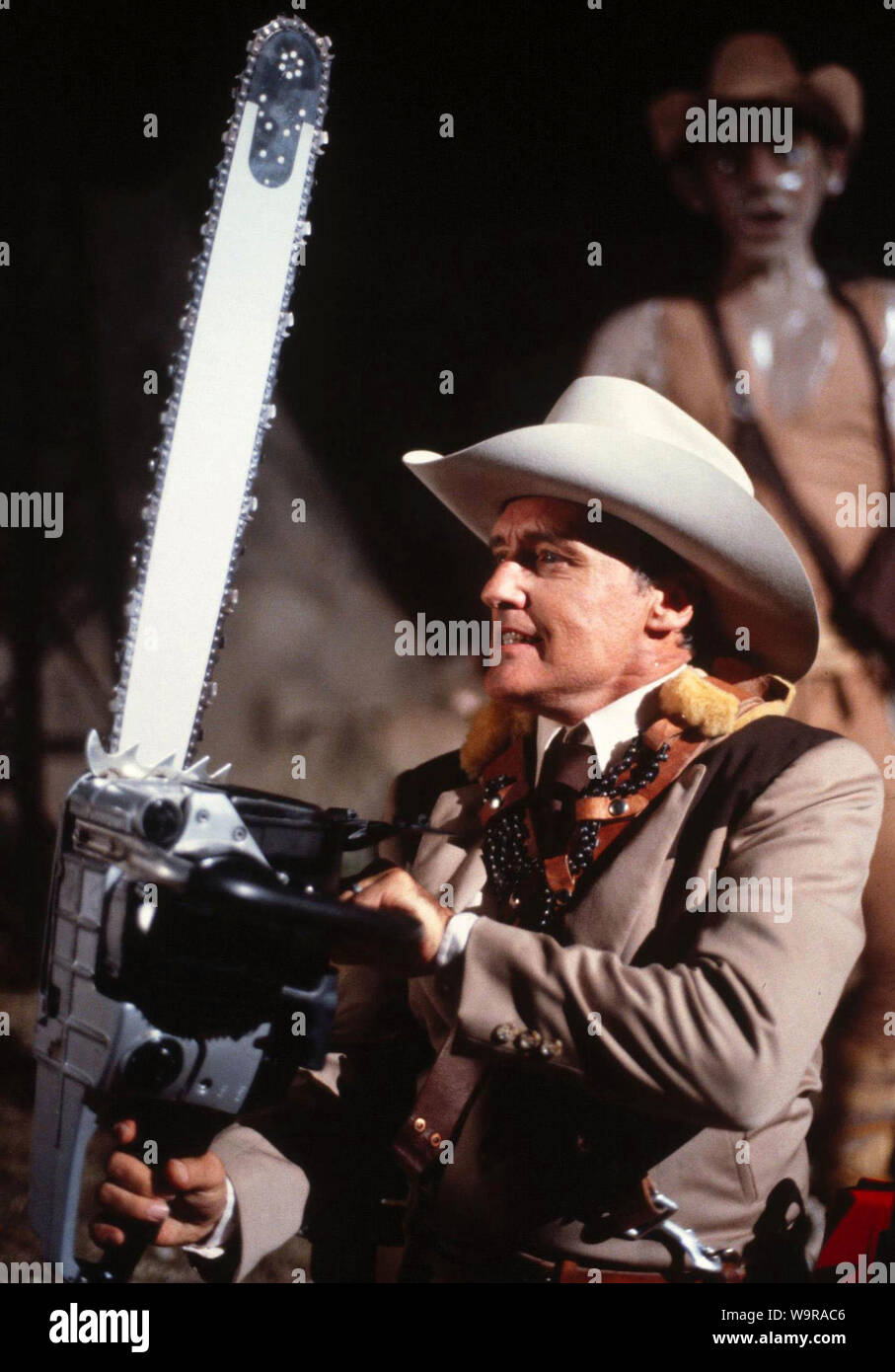 DENNIS HOPPER in THE TEXAS CHAINSAW MASSACRE 2 (1986), directed by TOBE ... DENNIS HOPPER in THE TEXAS CHAINSAW MASSACRE 2 (1986), directed by TOBE ...