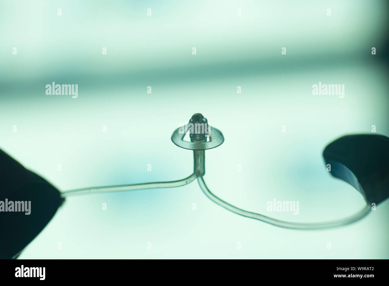 Digital modern technology for deaf people micro hearing aid Stock Photo ...