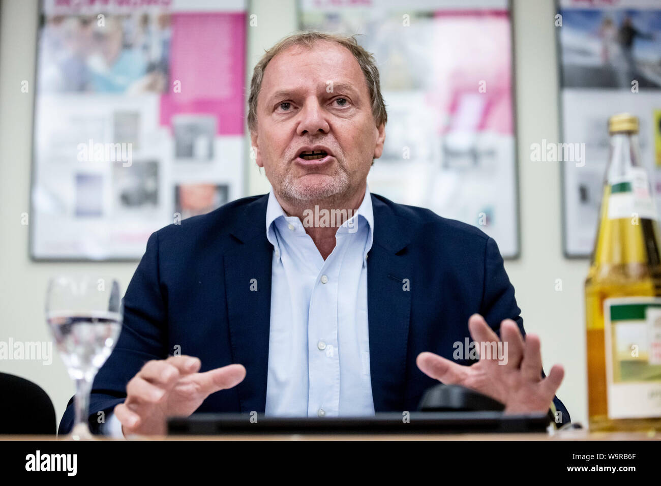 Berlin, Germany. 15th Aug, 2019. Michael Lehner, chairman of the Doping ...
