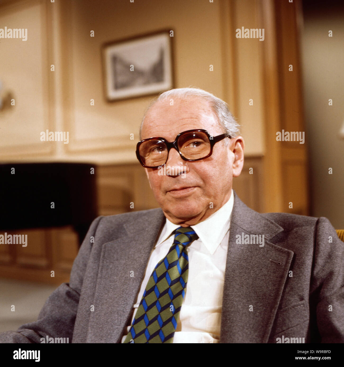 Robert Lembke, deutscher Journalist und Fernsehmoderator, Deutschland ...