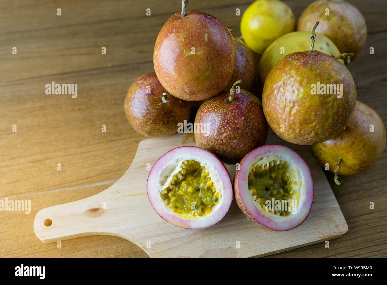 Close up dessert passionfruit hi-res stock photography and images - Alamy