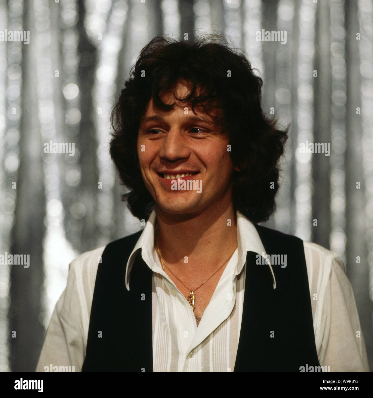 Gerard Lenorman, französischer Sänger, bei einem Auftritt, Deutschland ...