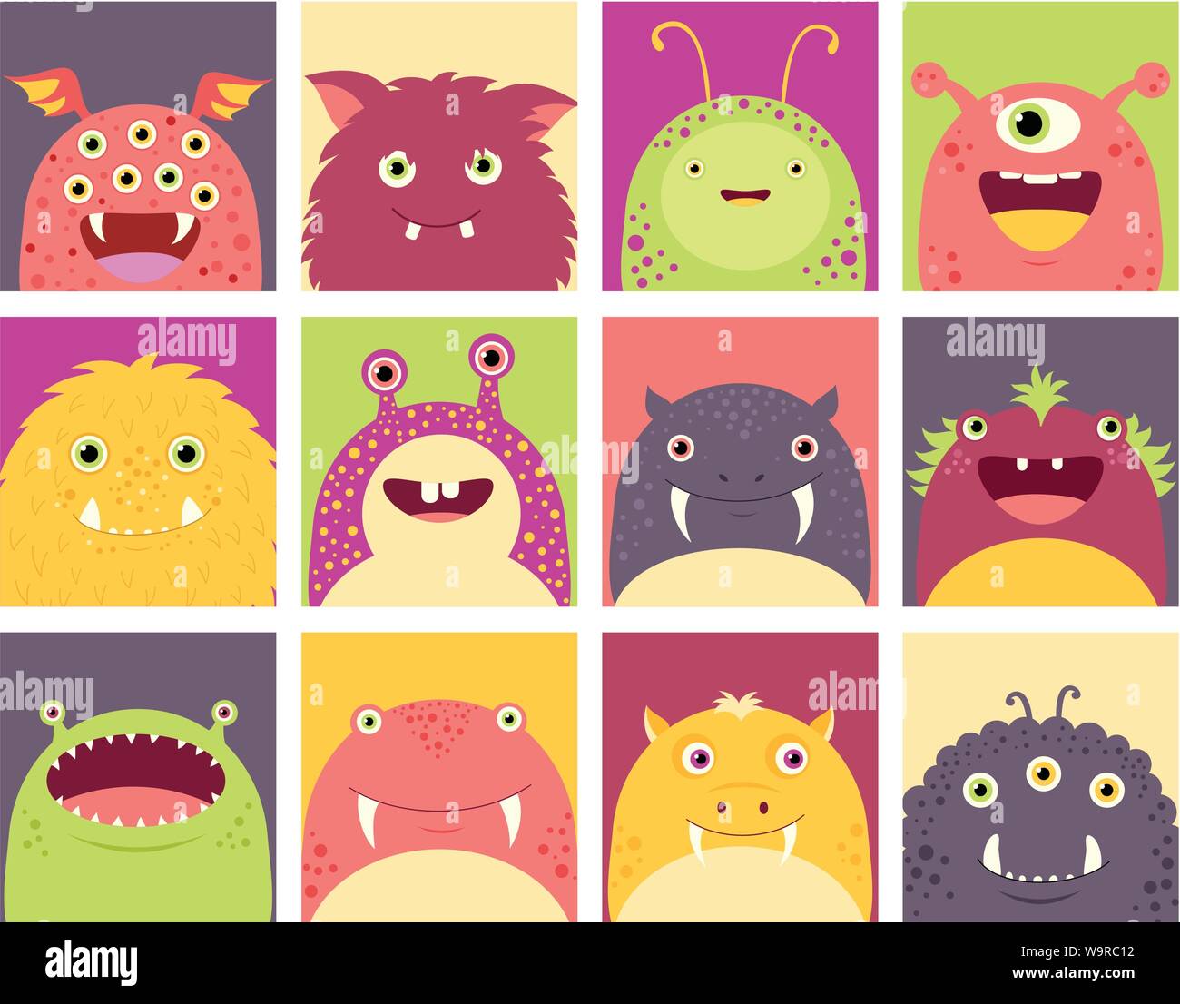 Cute Monster Icons