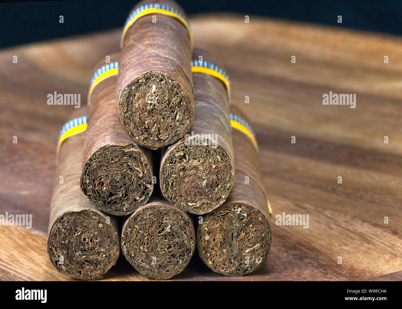 Rolled cigars from a tobacco Stock Photo - Alamy