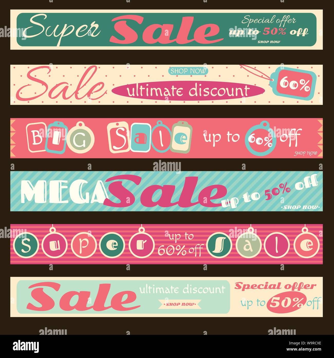Retro special colors Stock Vector Images - Alamy