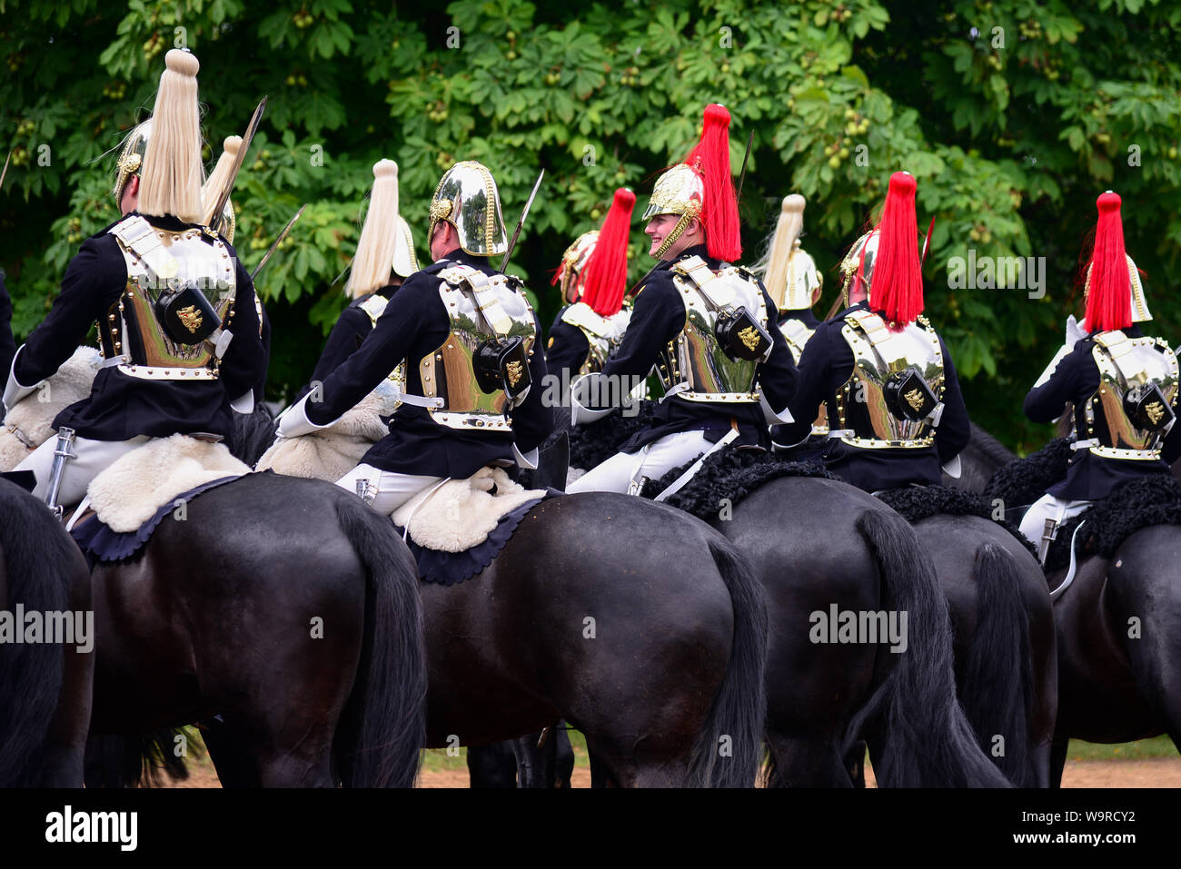 Hyde Park, London, UK. 15th August 2019. Members of the Household ...