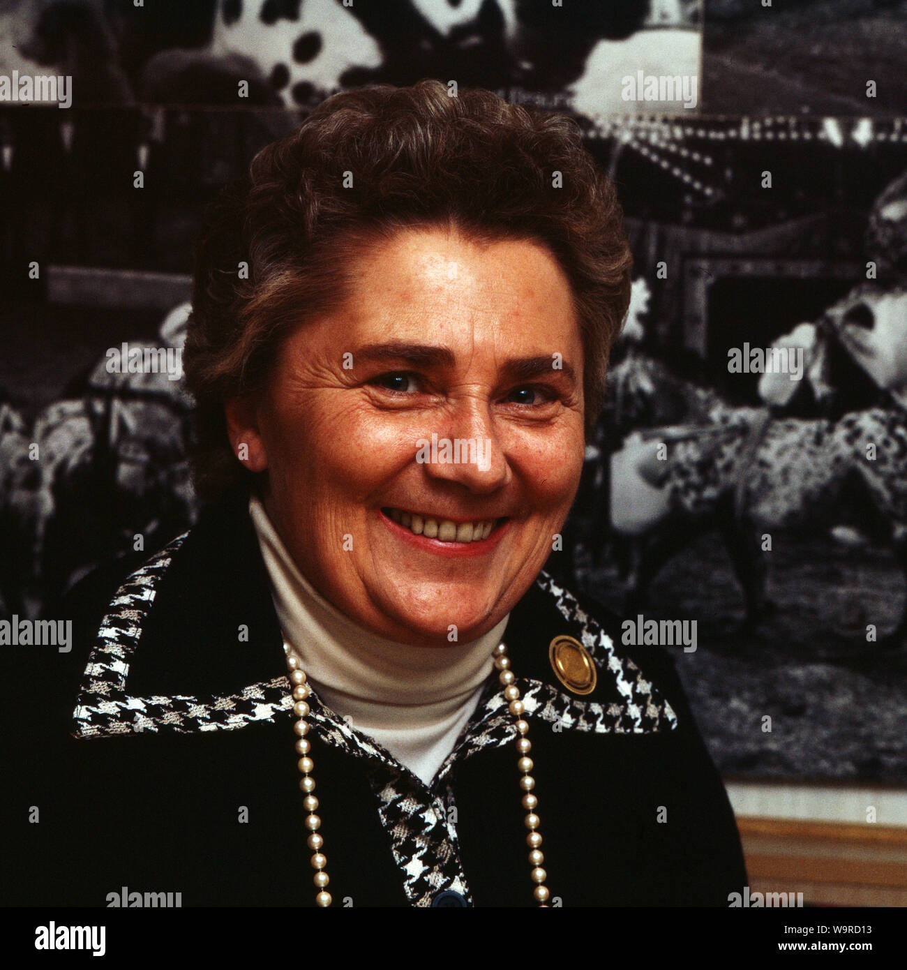 Ingrid Hoppe, deutsche Zirkusdirektorin, Deutschland 1979. German ...