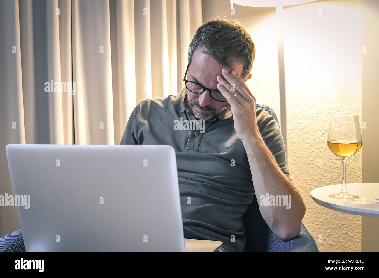 Drunk hotel room hi-res stock photography and images - Alamy